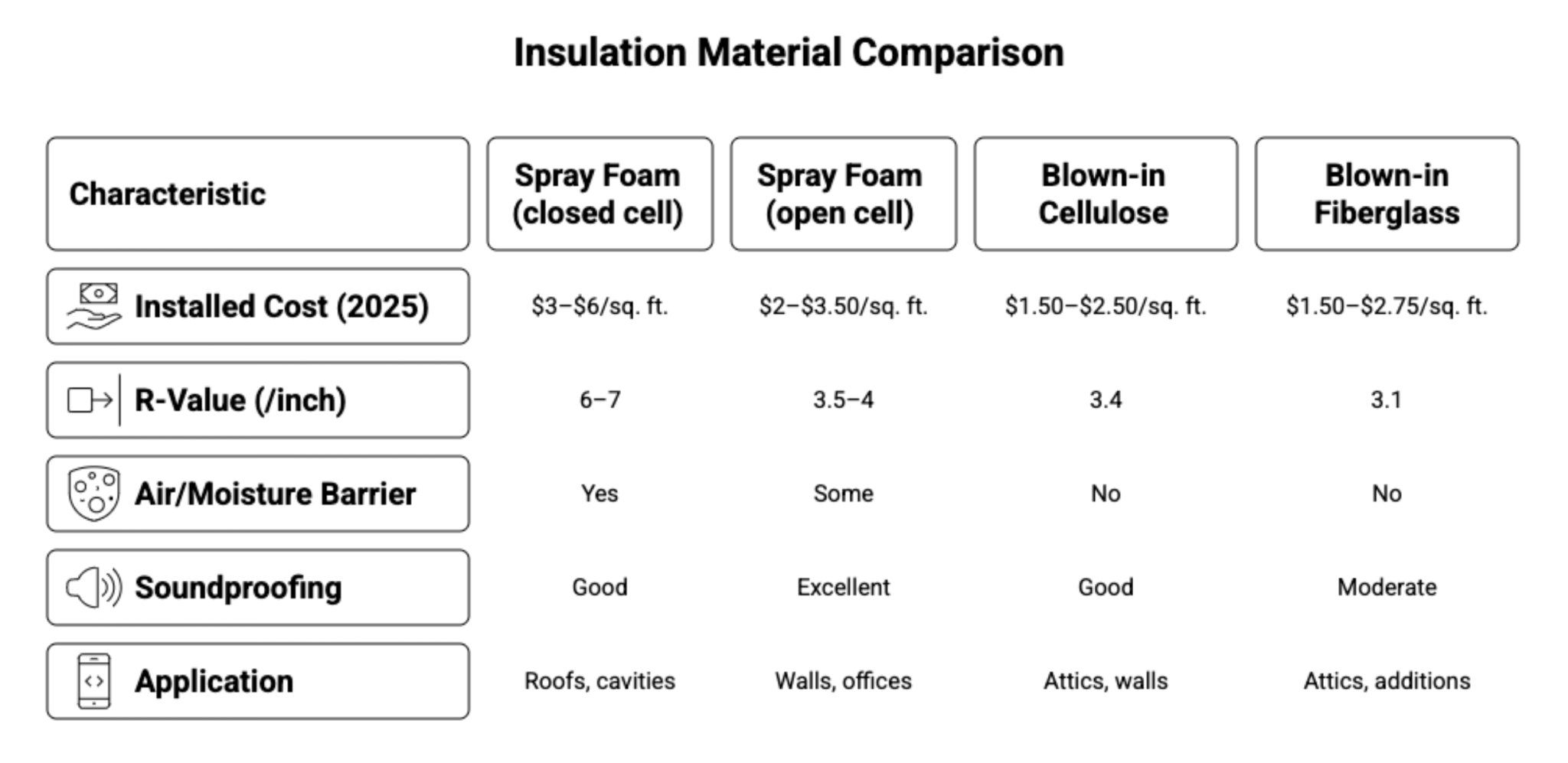 Spray Foam Insulation vs. Blown-In Insulation in Cincinnati